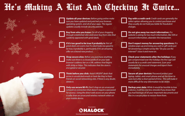 InfoSec Tip Posters - HALOCK