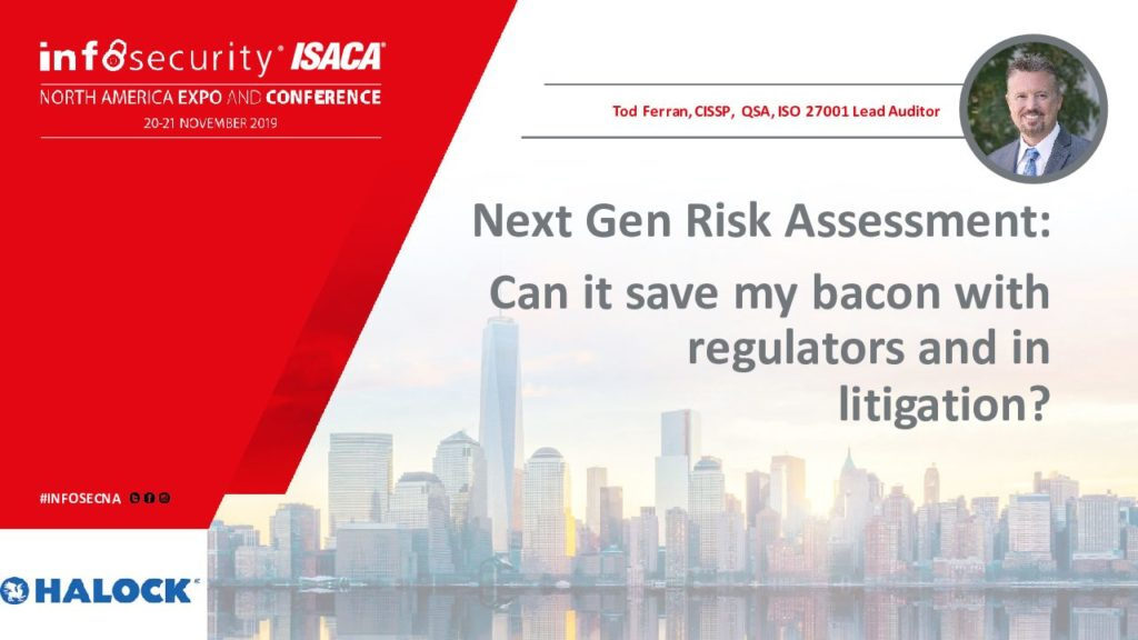 ISACA DoCRA HALOCK Cyber Security Risk Assessment - HALOCK ISACA DoCRA HALOCK Cyber Security Risk Assessment - HALOCK