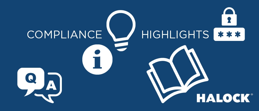 Reflecting on a Year of Compliance Highlights - HALOCK